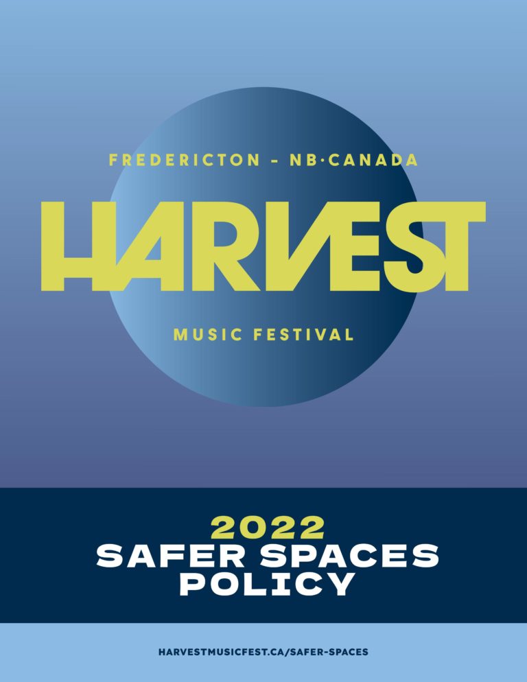 Safer Spaces - Harvest Music Festival : Harvest Music Festival