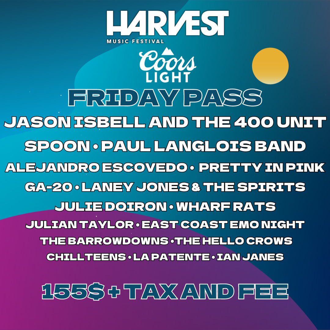 Tickets & Passes - Harvest Music Festival